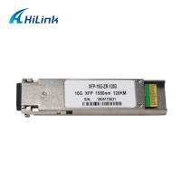 China LC Connector 10G XFP Transceiver 1550nm 100KM ZR Dual Fiber Single Mode DDM for sale