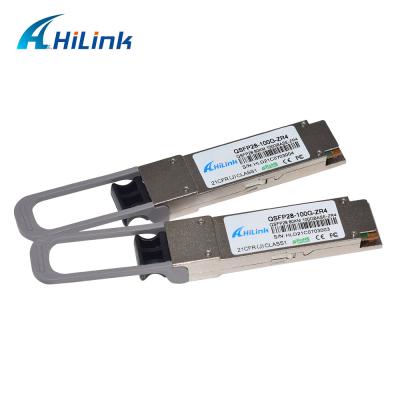 China QSFP28 100G ZR4 Optical Transceiver Module 80KM SMF With FEC Dual LC For Ethernet Links for sale