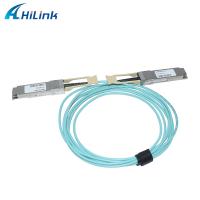 China AOC Fiber Active Optical Cable 100G QSFP28 To QSFP28 1M for sale