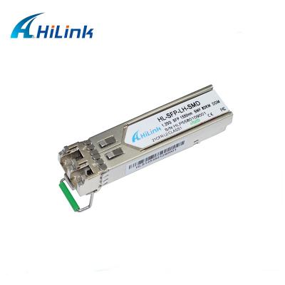 China LC SFP Transceiver Module DOM 1.25G 1000BASE 80KM 1550nm SMF 1.25G Optical for sale