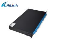 China AAWG Passive Device DWDM Mux Demux 40CH Dual Fiber 1U Rack Mount 19 Inches for sale