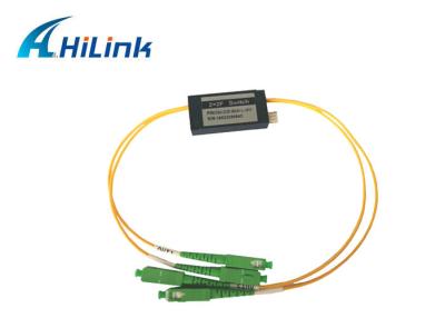 China 2X2B Mechanical Optical Switch Low Insertion Loss For OADM System / Metropolitan Area Network for sale