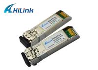 China Single fiber DDM / DOM BiDi SFP+ Transceiver Module , LC Optical Transceiver for sale