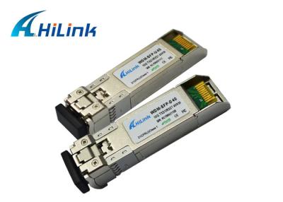 China Single fiber DDM / DOM BiDi SFP+ Transceiver Module , LC Optical Transceiver for sale