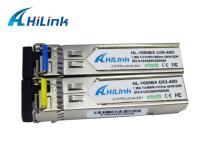 China WDM 1310nm / 1550nm SFP Transceiver Module 40KM PIN Receiver Hilink Brand for sale