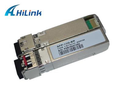 China ER 40km 1310nm SFP+ Optical Transceiver Module Compatible With Cisco / Mikrotic / Huawei for sale