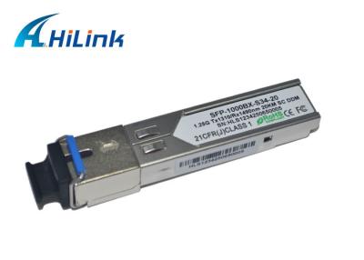 China Single Mode Fiber SFP Transceiver Module Bidirectional 1490nm SC Connector for sale