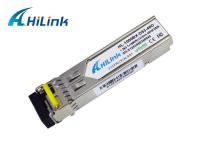 China 1000BASE GLC-BX-D/U-40 WDM SFP Module 40km Tx1310 / Rx1550nm Tx1550 / Rx1310nm for sale