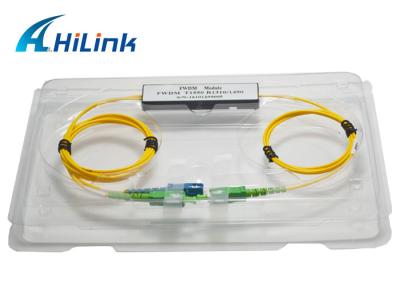 China FWDM Filter Passive WDM Fiber Optic FC ST APC UPC For System Monitoring for sale