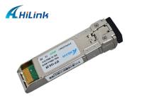 China Single Mode SFP Fiber Channel Transceiver 10 Gigabit Ethernet Module 1550nm for sale