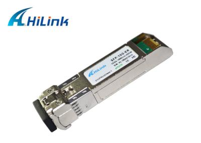 China Network DDM DOM SFP+ Transceiver Module 40km Low Power Dissipation 3 Years Warranty for sale