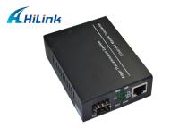 China Simplex / Duplex Fiber Media Converter , SFP Media Converter Single Mode Fiber To Rj45 for sale