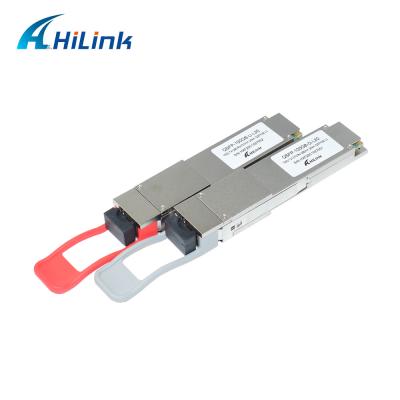 China 100GBASE - BX20 Optical Transceiver Module QSFP28 4x25Gb/S LAN WDM 1280nm 1310nm 20km LC Simplex for sale