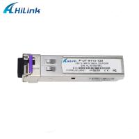 China Gigabit 1.25GBASE 120KM SFP+ Transceiver Module BIDI LC Conector RX1550nm Single Mode DOM for sale