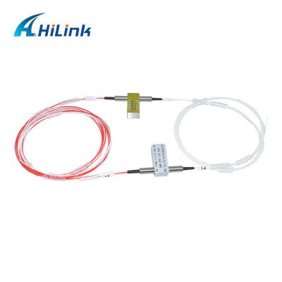 China 1x2 FSW Mechanical Optical Switch SM 1310nm 1550nm 900um 0.5M Non Latching Without Connector for sale