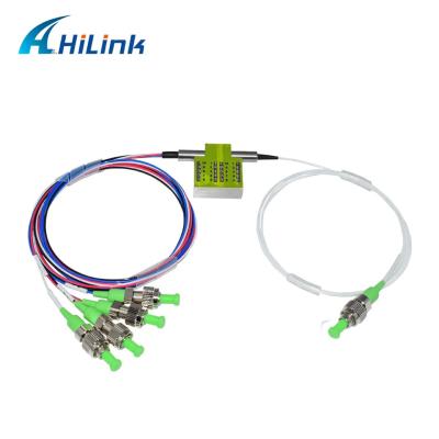 China FSW 1x4 Optical Switch SM 1260 ~ 1620nm 900um Non Latching FC / APC Connector for sale