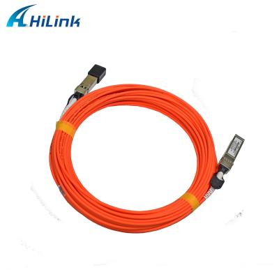 China AOC MMF SFP+ Active Optical Cable 850nm 20M Multimode 10G OM3 for sale