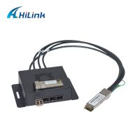 China 4*10G QSFP+ Optical Transceiver Module With 30cm 50cm Pigtail for sale