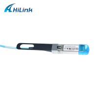 China 100Gb/S QSFP28 To 4x SFP28 Active Optical Cables 100G To 4x25G AOC 850nm OM3 OM4 for sale