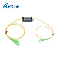 China 1x2 Single Mode Machannical Fiber Optical Switch 1310nm/1550nm With Customized Connector for sale