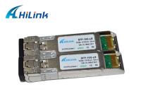 China LC Connectors Dual Fiber Singlemode Fiber DDM 10G SFP LR 1310nm 20Km for sale