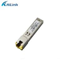 China HL-GLC-TC 1000BASE-T SFP Transceiver Hot Pluggable 1.25Gb/S 100m RJ45 Copper for sale
