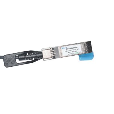 China 25G DAC QSFP28 1M Passive Direct Attach Copper Cable 1M SFP Cable for sale