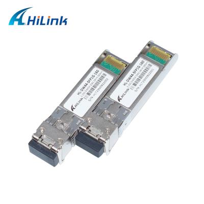 China 1.25Gb/S 160km DWDM SFP Transceiver Duplex LC 100GHz DWDM Single Mode for sale