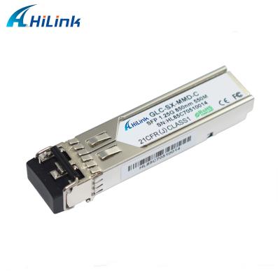 China 1.25G 850nm 550M Optical Transceiver Module GLC-SX-MM 1000BASE LC DOM SFP Transceiver for sale