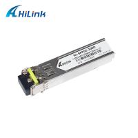 China Long Distance 200KM 1000BASE-ZX 1.25G SFP Transceiver 1550nm 200KM SMF for sale