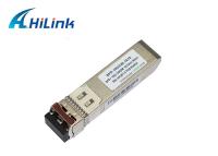 China Dual LC 10G 1610nm 80km ZR CWDM SFP+ Transceiver Module 10GBASE-ZR for sale