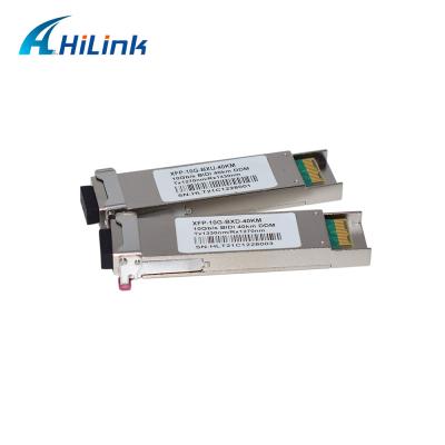 China 10G XFP BIDI 40KM TX1270 RX1330nm SMF LC DOM SFP+ Transceiver Module for sale