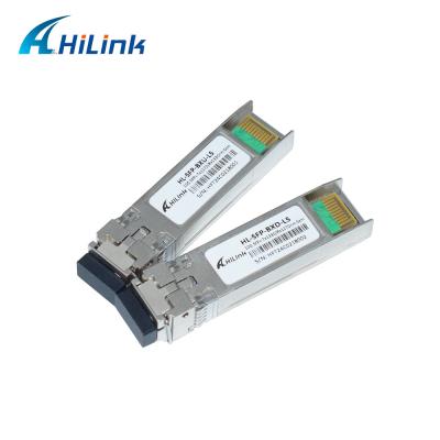 China Full Compatible 10G BIDI 5KM 1270nm 1330nm Simplex LC Optical Transceiver Module for sale