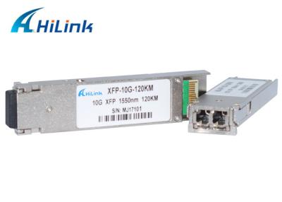 China 10G XFP 1550NM 120KM LC XFP Transceiver 10 Gigabit Fiber Transceiver Hot Pluggable for sale