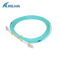 China PVC 1-5M Fiber Optic Jump Cable Patch Cord LC/UPC-LC/UPC OM3 OM4 Duplex 2.0/3.0mm for sale