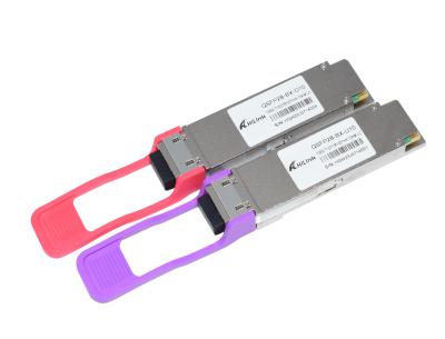 China 100G QSFP28 1271nm/1331nm LR 10KM BIDI Single Lambda Optical Transceiver for sale