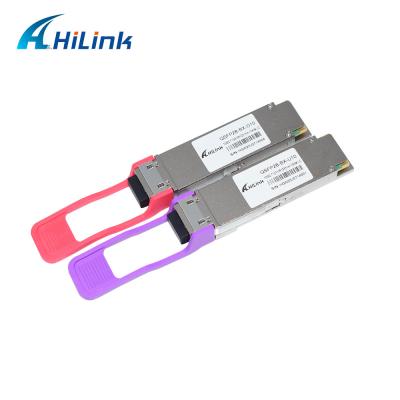 China QSFP28 1271nm/1331nm LR 10KM BIDI Single Lambda Optical Transceiver Simplex LC for sale