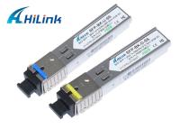 China WDM 1.25G SFP Module 3/20KM  LC/SC Connector SFP Fiber Transceiver for sale