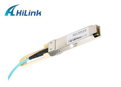 China 100G QSFP28 to QSFP28 AOC Active Optical Cable 3 Meter Four channel for sale
