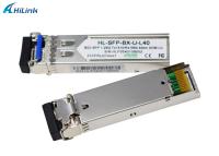 China optical fibers Gigabit Ethernet 1G 1000BASE 1.25g Tx1310nm Rx1550nm bidi sfp 40km DDM LC for sale