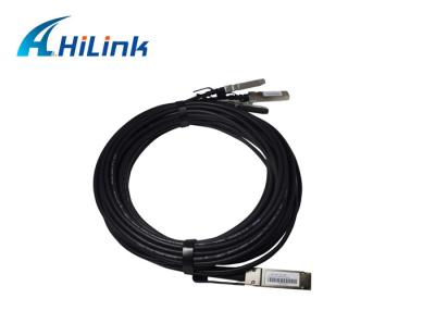 China Passive DAC Direct Attach Copper cable 40G QSFP+ QSFP-4SFP10G-CU5M Switch for sale