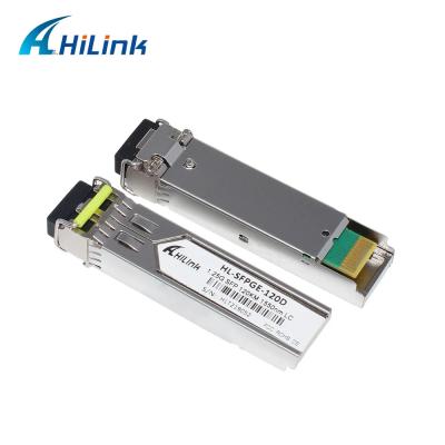 China 120KM Distance SFP Transceiver Module with LC Connector CE FCC Support for sale