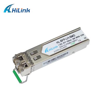 China 1.25G SFP Optical Transceiver Module SMF 1550nm 80KM DDM Full Compatible for sale