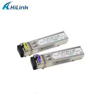 China 1000BASE 80KM BIDI 1.25G Transceiver TX1490/RX1550nm TX1550/RX1490nm LC Connector for sale