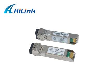 China Single Fiber LC SFP Transceiver DDM / DOM  For 3km SMF Connection for sale