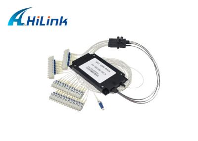 China 40 Channel DWDM Mux Demux AAWG Modules C21-C60 For Data Center ABS Box Single Fiber for sale