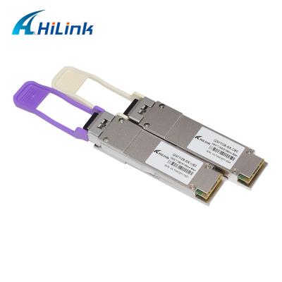 China QSFP28 BIDI 100G ZR QSFP28 80km 1280/1300nm 100GBASE-BX80 QSFP28 Module 80km LC for sale
