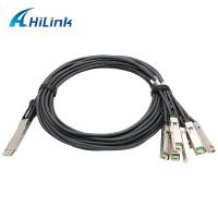 China 400G QSFP-DD DAC Cable 400G to 8 x 50G SFP56 Breakout Cable for sale