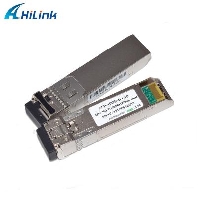 China HL-SFP-BX-10KM 10G SFP+ Transceiver Module BIDI 20km 1270nm 1330nm LC Connector RoHS for sale