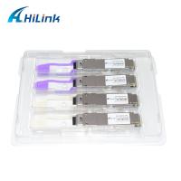 China HL-QSFP28-100G-80 100Gb/s QSFP28 BiDi 80km Transceiver Hot Pluggable Simplex LC Connector EML+PIN with SOA Single mode DDM for sale